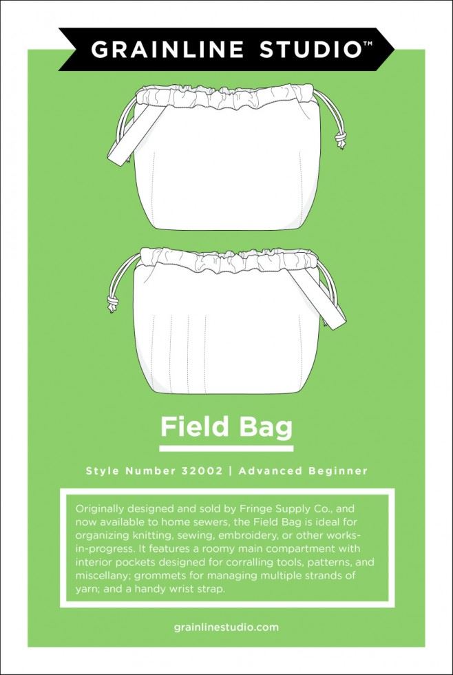 Grainline Studio Field Bag Paper Sewing Pattern – Bag, Easy - Tesco ...