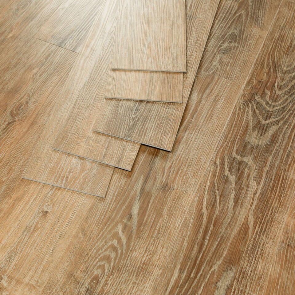 Glue Down LVT Flooring 2.5mm NodSl Rustic Oak Plank Wood Effect Luxury ...