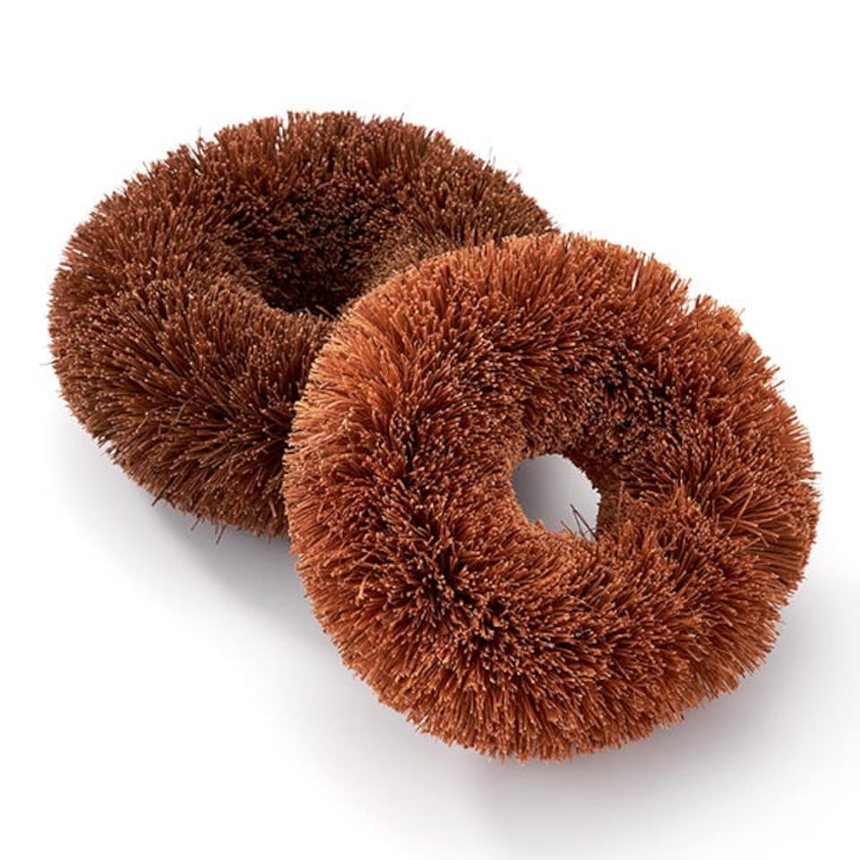Smidge Cleaning 2 Piece Coconut Scourer Set - Tesco Groceries