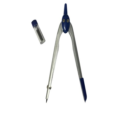 12 x Metal Adjustable Safety Slide Lead Compass with Refillable Leads ...