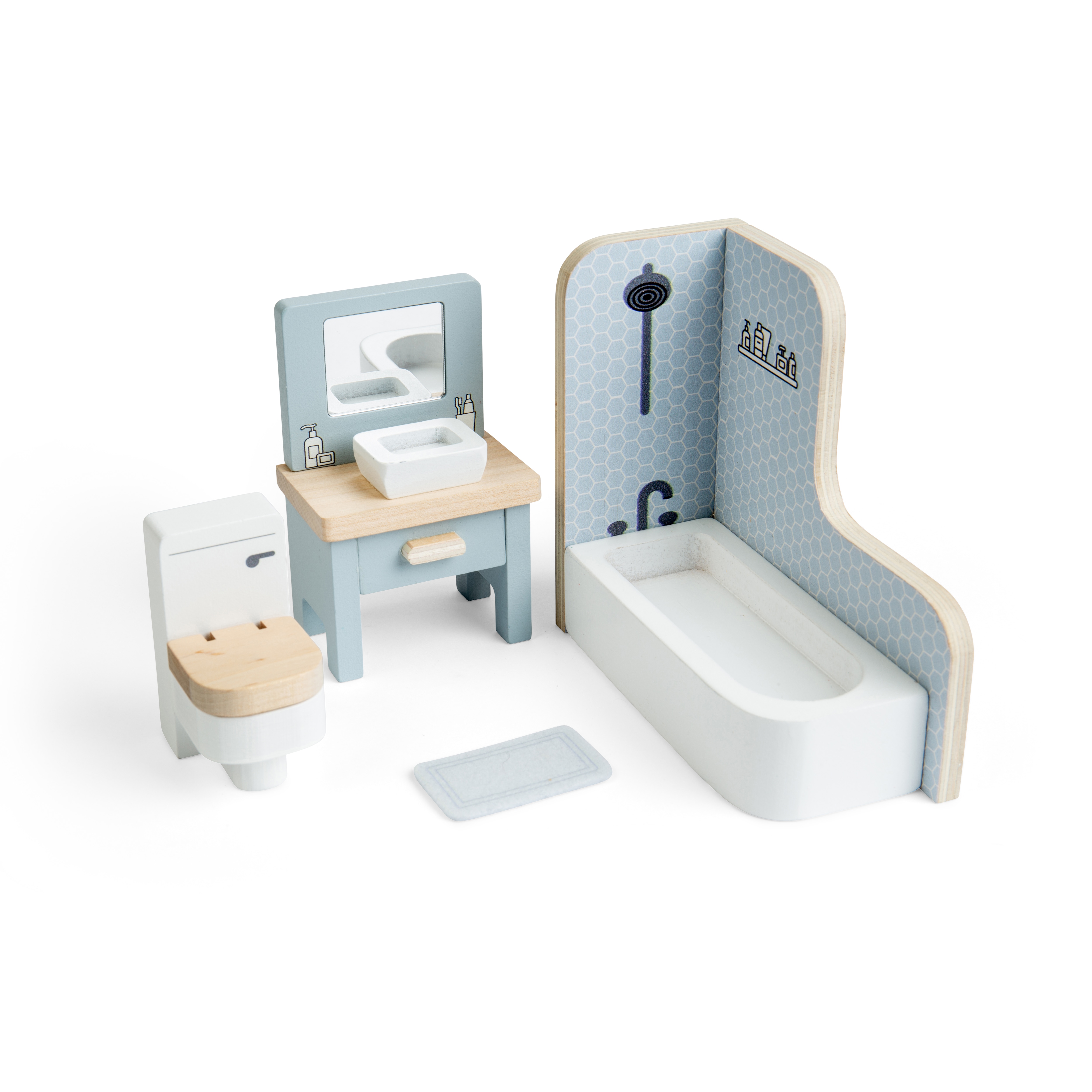 Bathroom Set - Tesco Groceries