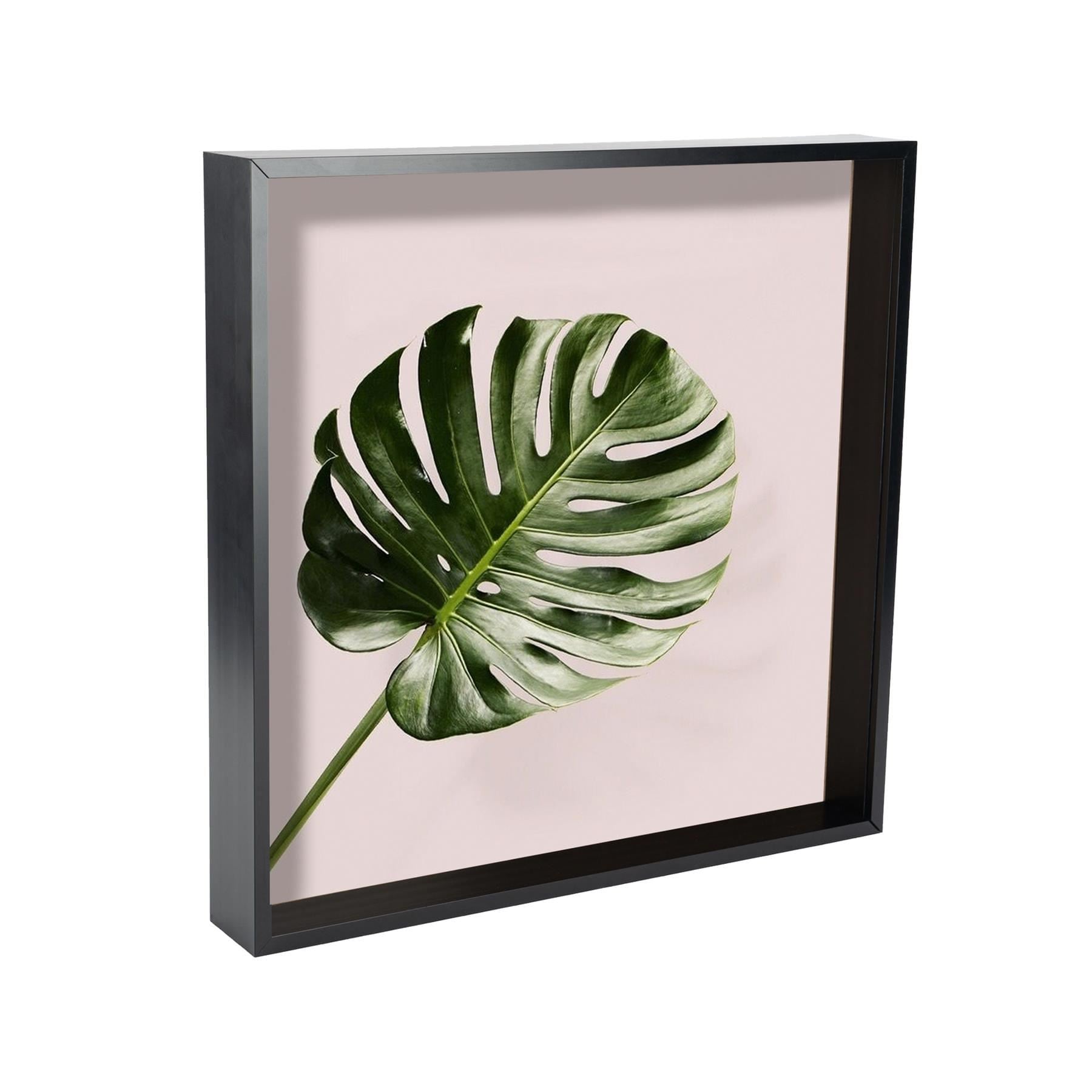 Nicola Spring 3D Deep Box Photo Frame - 16 x 16" - Black - Tesco Groceries