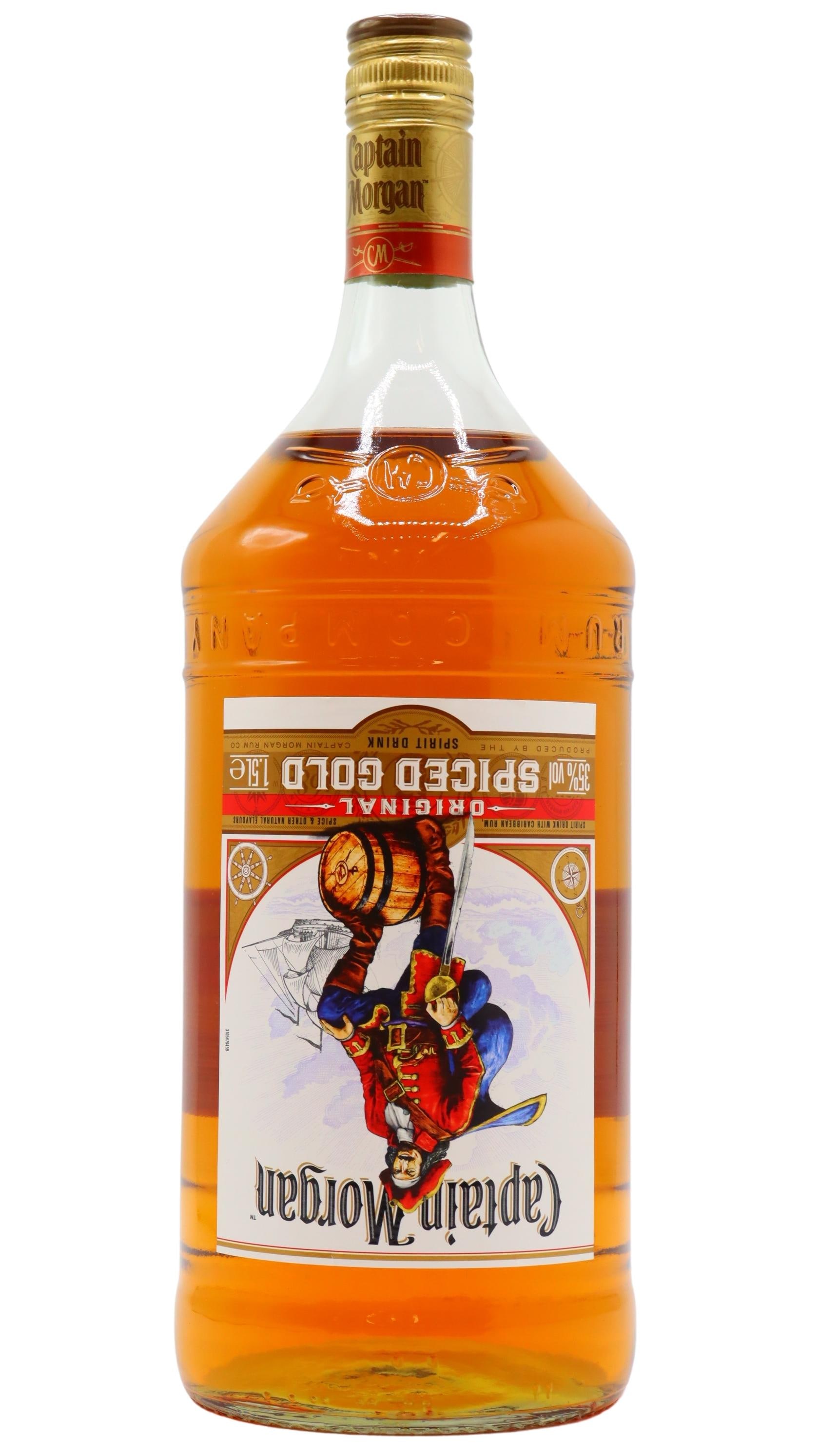 Captain Morgan - Original Spiced Gold Rum (1.5 Litre Magnum) | Multi ...
