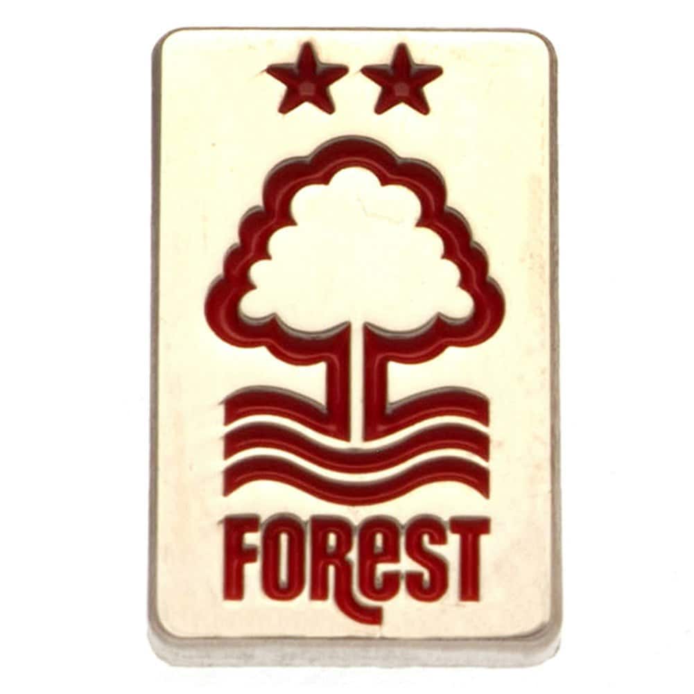 Nottingham Forest FC Crest Badge - Beige/Red - One Size - Tesco Groceries