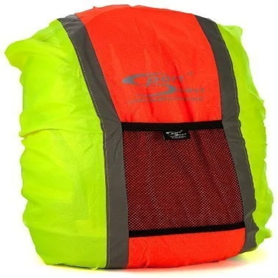 Sport Direct Hi Visibility Yellow/Orange Waterproof Backpack/Rucksack ...