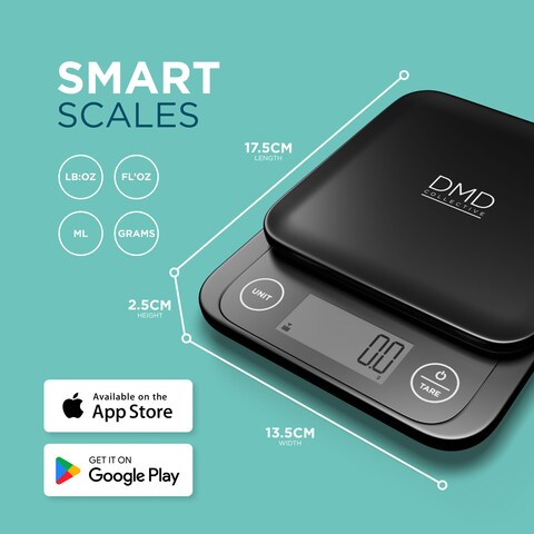 DMD Smart Kitchen Scale with Nutritional Calculator, 24 Nutrients ...