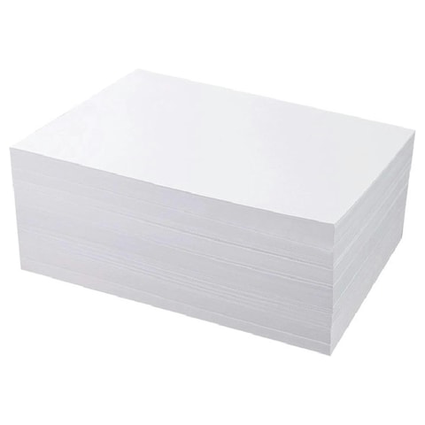 1 Ream (500 Sheets) A4 White 80gsm Copier Paper For Home & Office ...