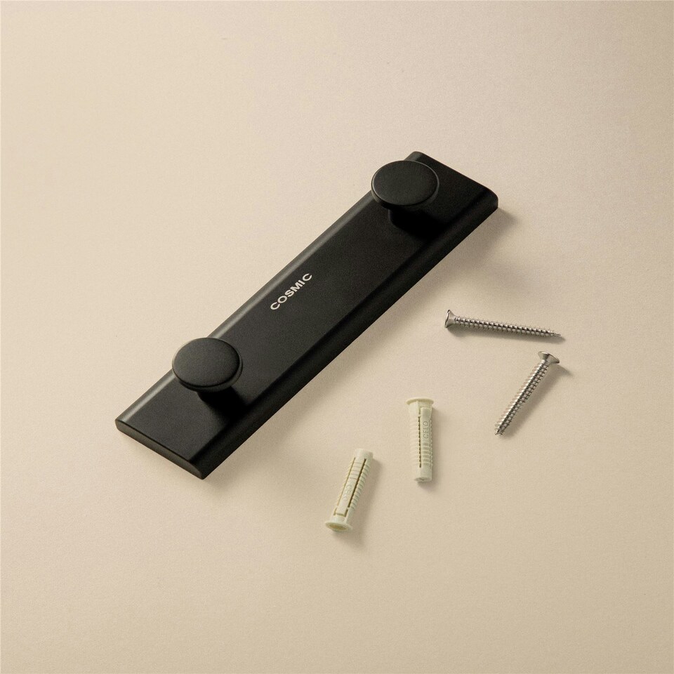 Cosmic Double Wall Hook with Durable Stainless Steel for Bathroom ...