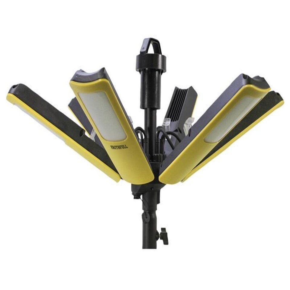 Faithfull Power Plus Centaur Heavy-Duty LED Site Light 200W 110V ...