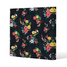 Floral Pattern (Canvas Print) 114 x 114 x 4cm - Tesco Groceries