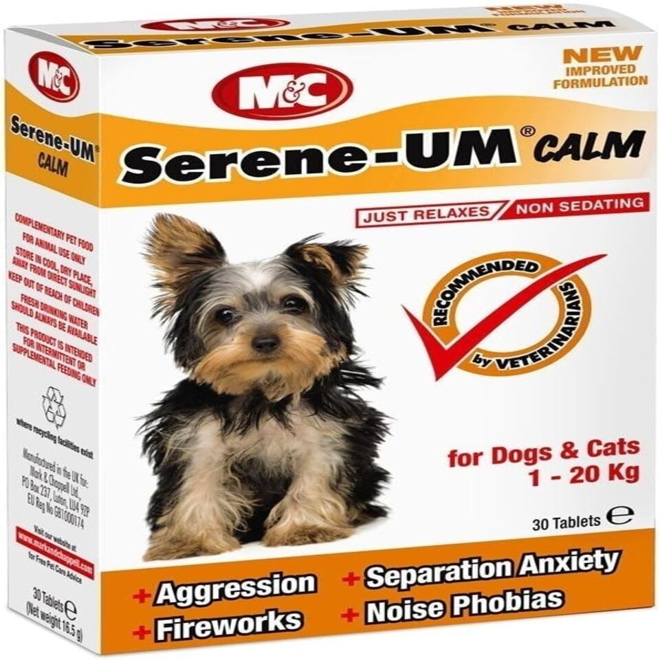 M & C VetIQ Serene Um Calm Drops For Cats and Dogs 100ml - Tesco Groceries