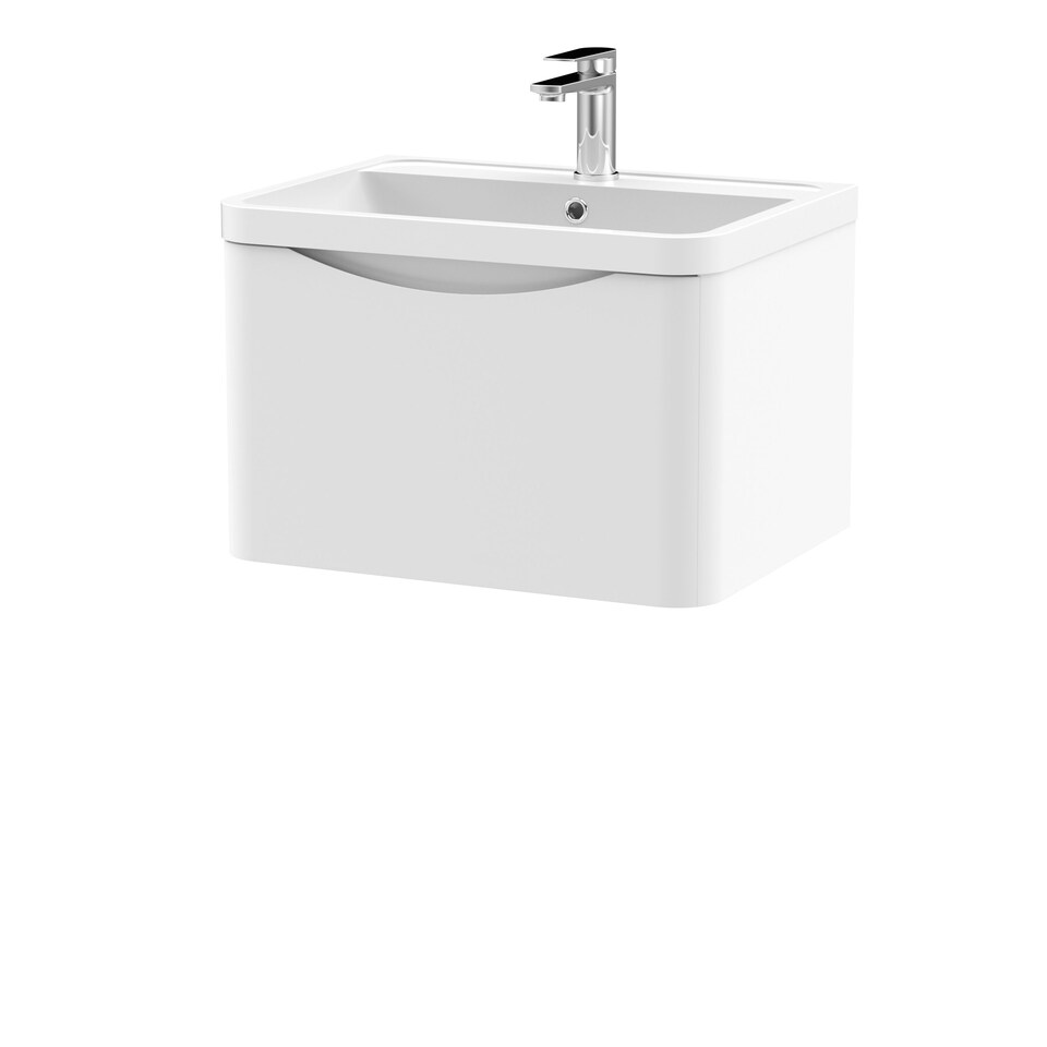 Balterley Arch Contemporary Bathroom Wall Hung 1 Drawer Vanity ...