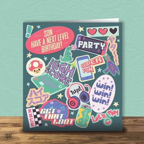 Son Birthday Card - Have A Next Level Birthday - Tesco Groceries
