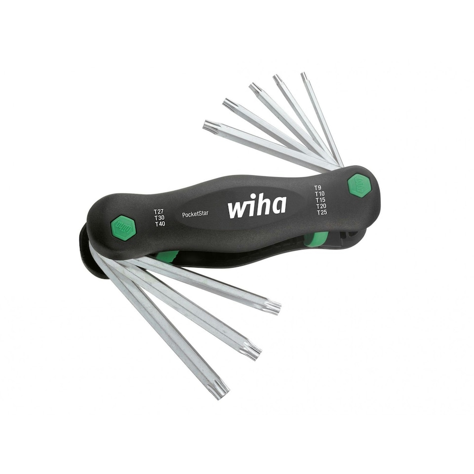Wiha Pocketstar Torx Key Set, 8 Piece - Multi Colour - One Size - Tesco ...