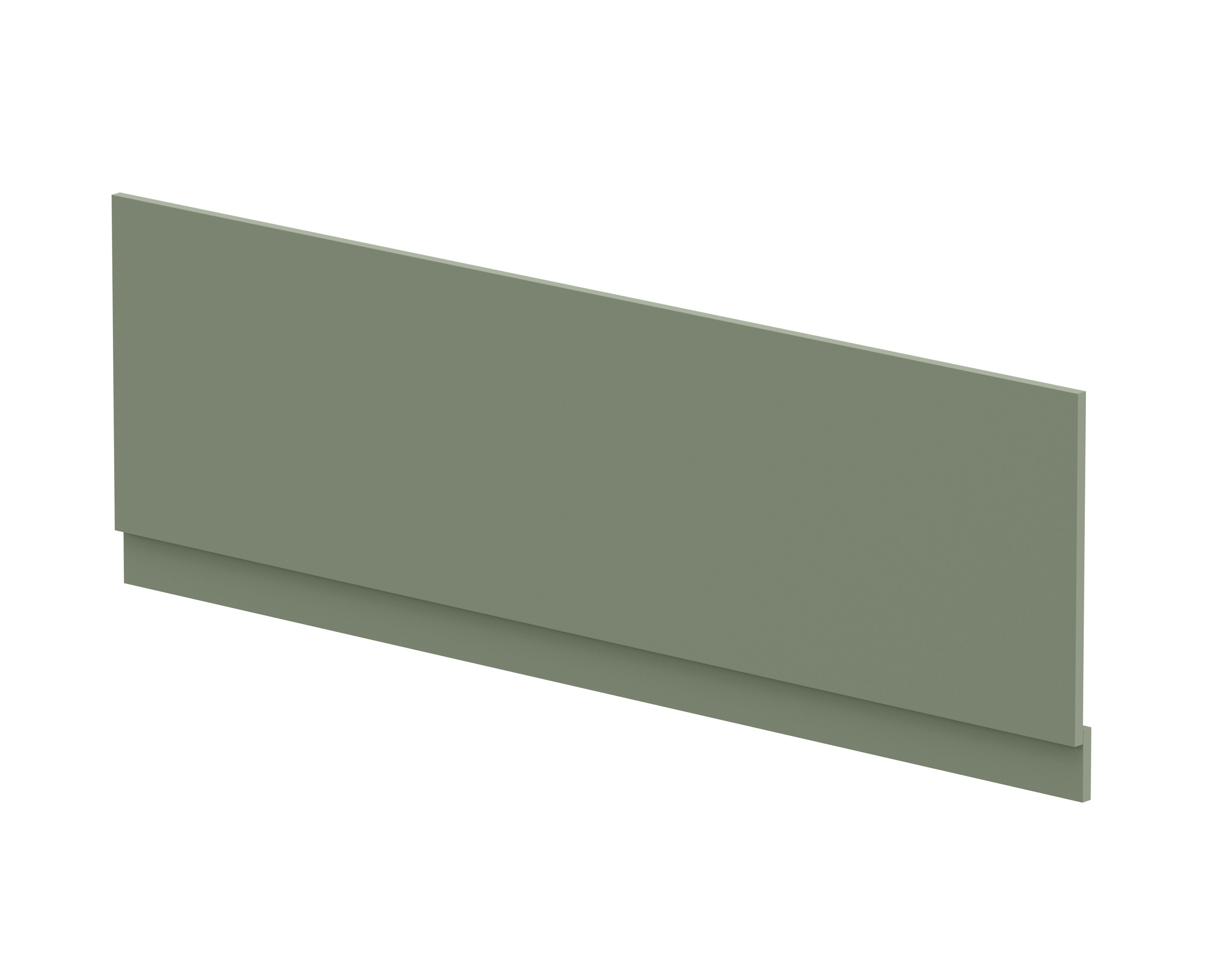 Balterley Bath MDF Front Panel & Plinth | Green | Satin Green | 1 ...