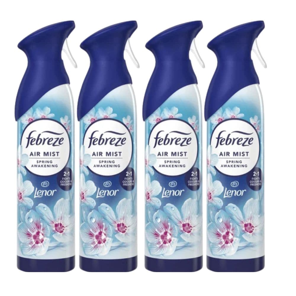 Febreze Spring Awakening Air Freshener Spray 185ml Assorted 4 Packs ...