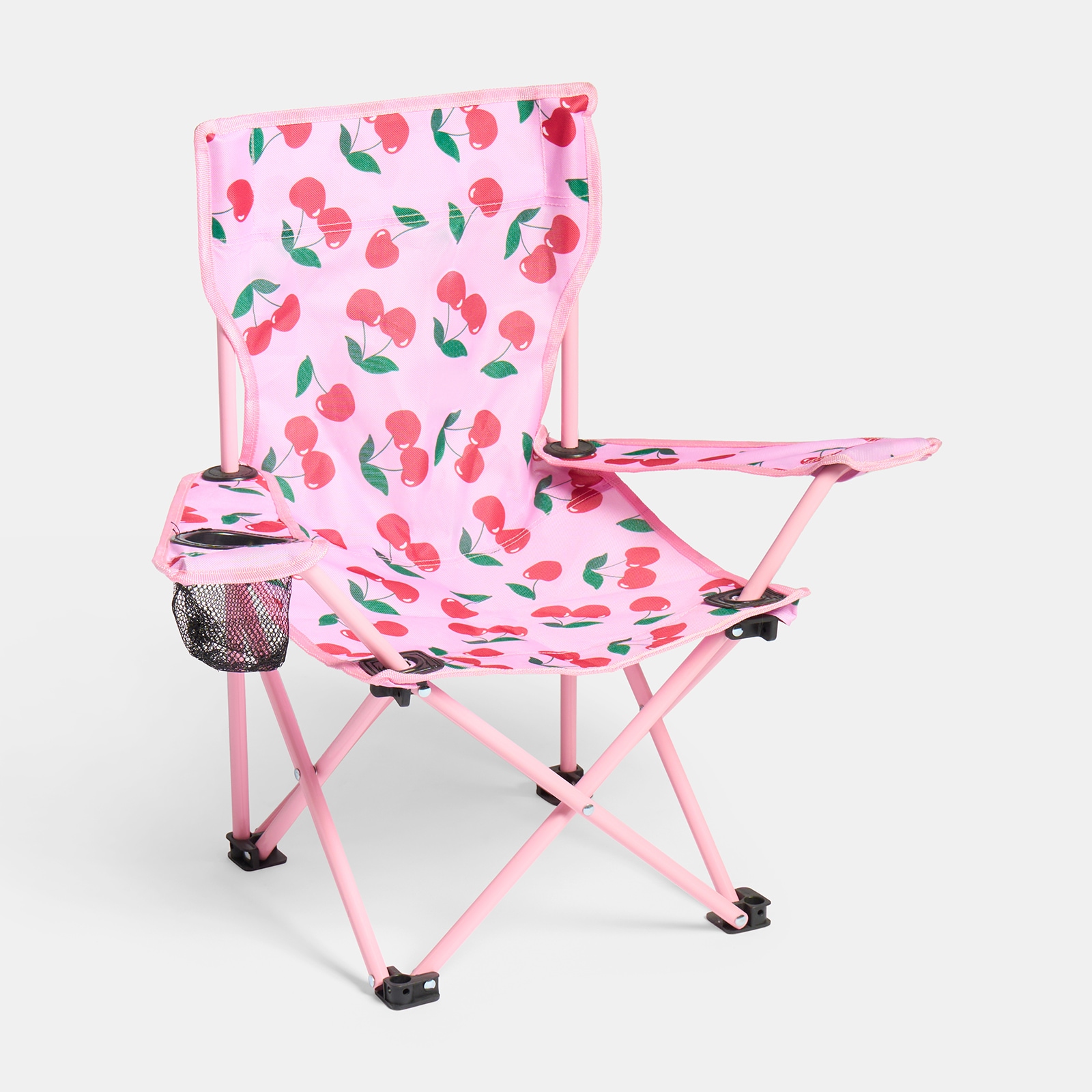 OHS Kids Cherry Camping Chair Folding Garden Outdoor Picnic Seat | Pink ...