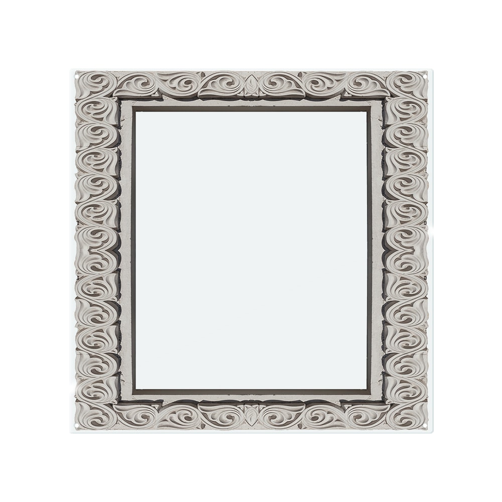 Concrete Frame Splash Back | White - Tesco Groceries