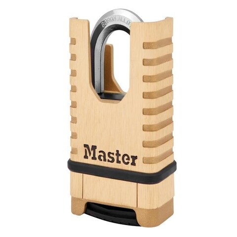 Master Lock Excellª Closed Shackle Brass Combination 58mm Padlock ...