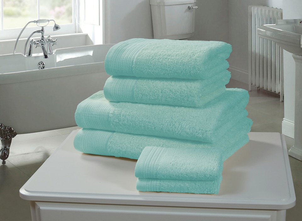 Chatsworth 600gsm Pure Cotton Towels Soft & Absorbent | Blue ...