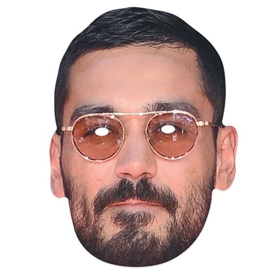 Ilkay Gundogan Cardboard Face Mask - Tesco Groceries