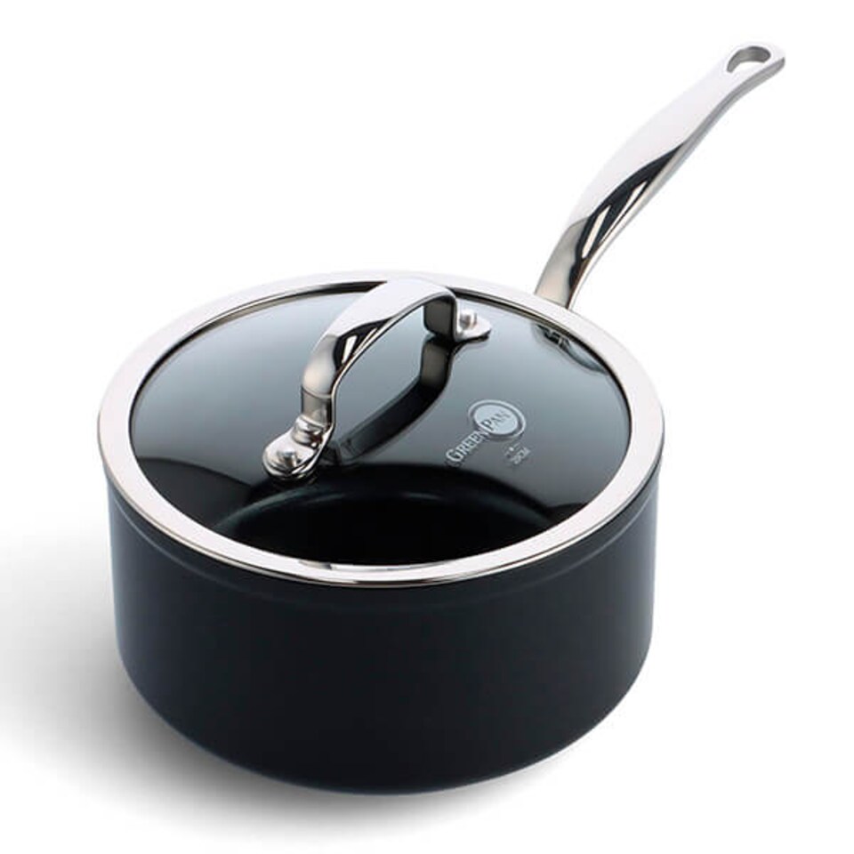 GreenPan Barcelona Pro Aluminium Non-Stick 20cm Saucepan with Lid ...