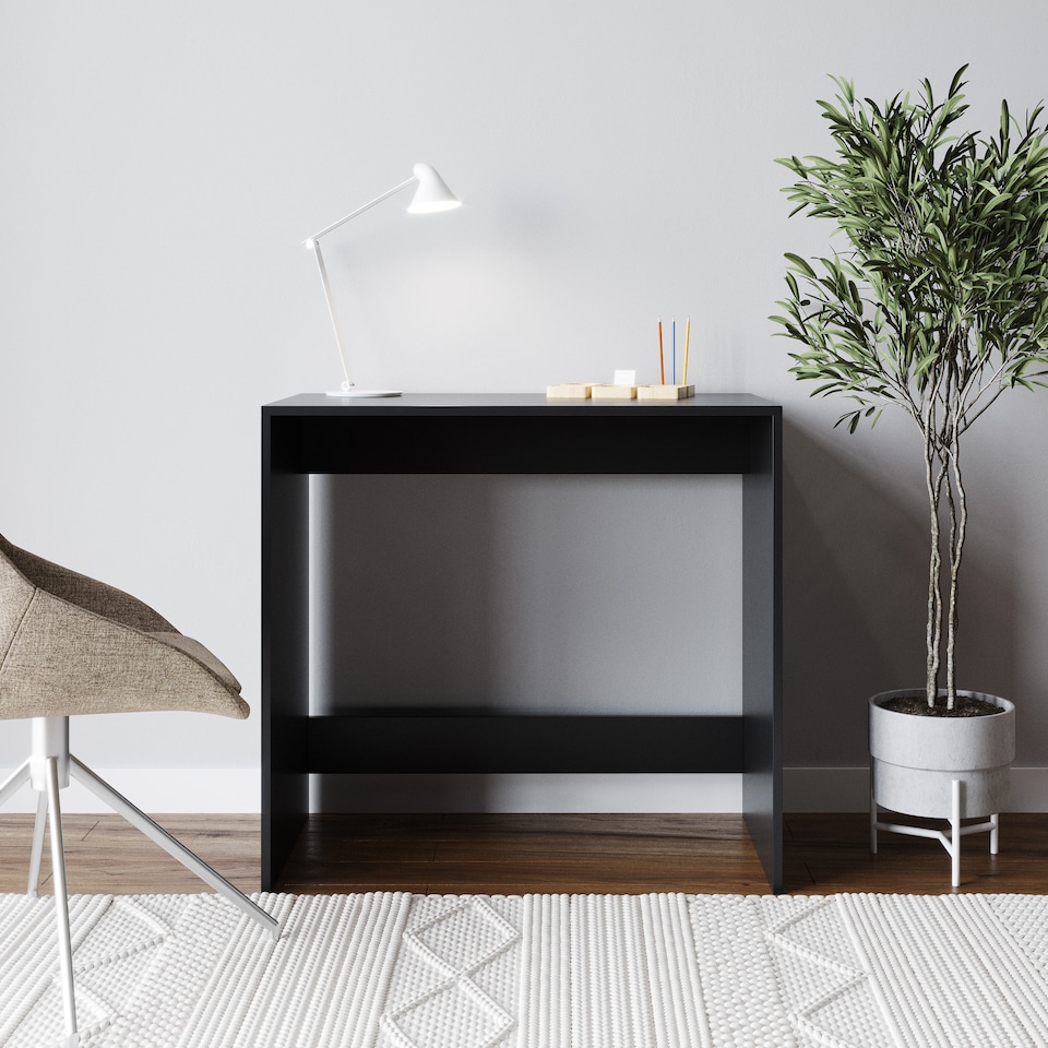 Small Compact Modern Computer PC Laptop Desk Study Table Home Office ...