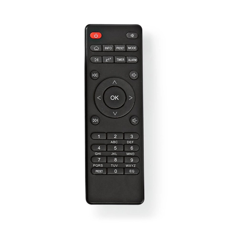Nedis Replacement Remote Control For Nedis Internet Radio, Infrared ...