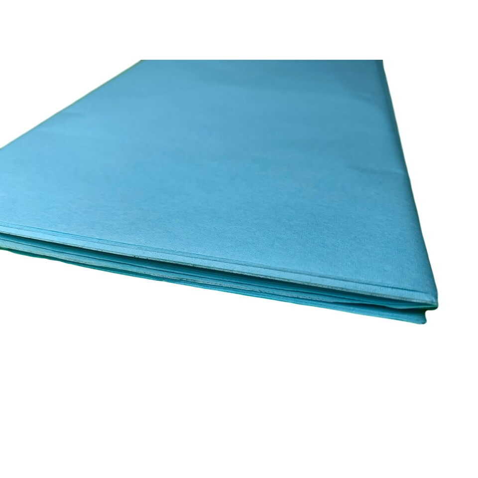Pack of 10 Turquoise 50x75cm Acid Free Tissue Paper - Tesco Groceries