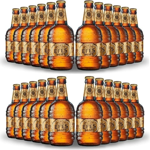 EFES Draft Turkish Lager case of 24 x 500ml Bottles - Tesco Groceries