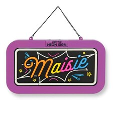 History & Heraldry Light Up Neon Name Sign - Maisie - Tesco Groceries