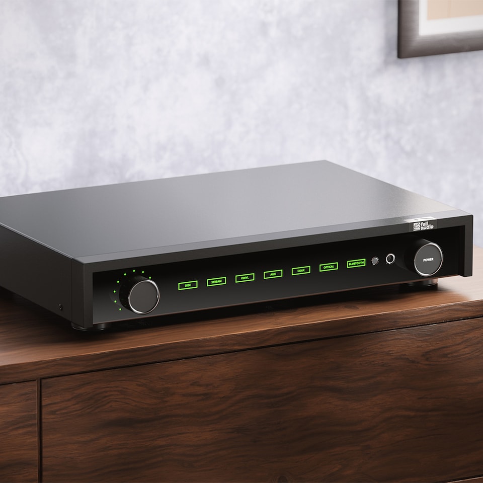 Fell Audio Fell Amp Integrated Amplifier - Silver - Tesco Groceries