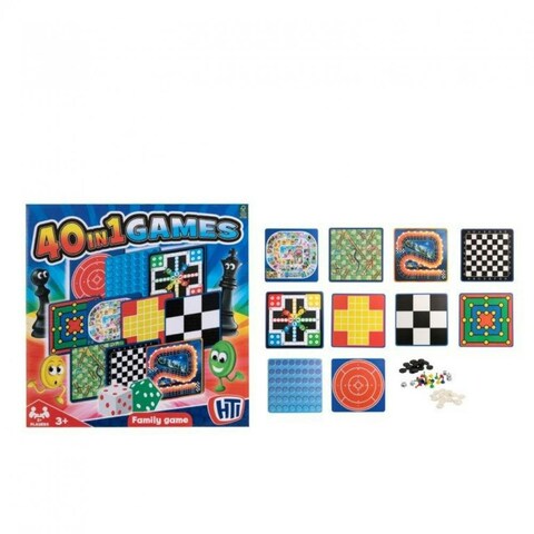 40 In 1 Board Games - Tesco Groceries