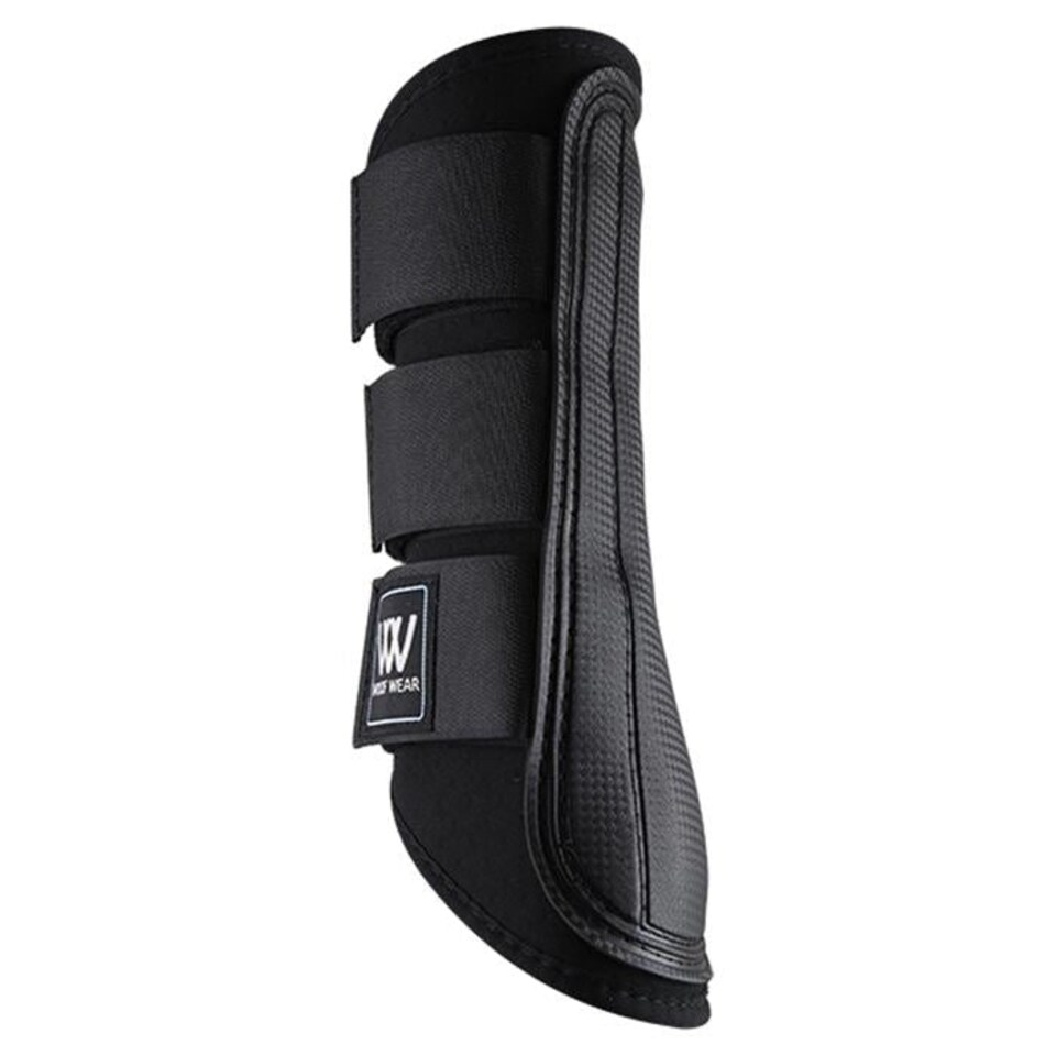 Woof Wear Double Lock Brushing Boot Black | Size: MXW Colour: Black ...