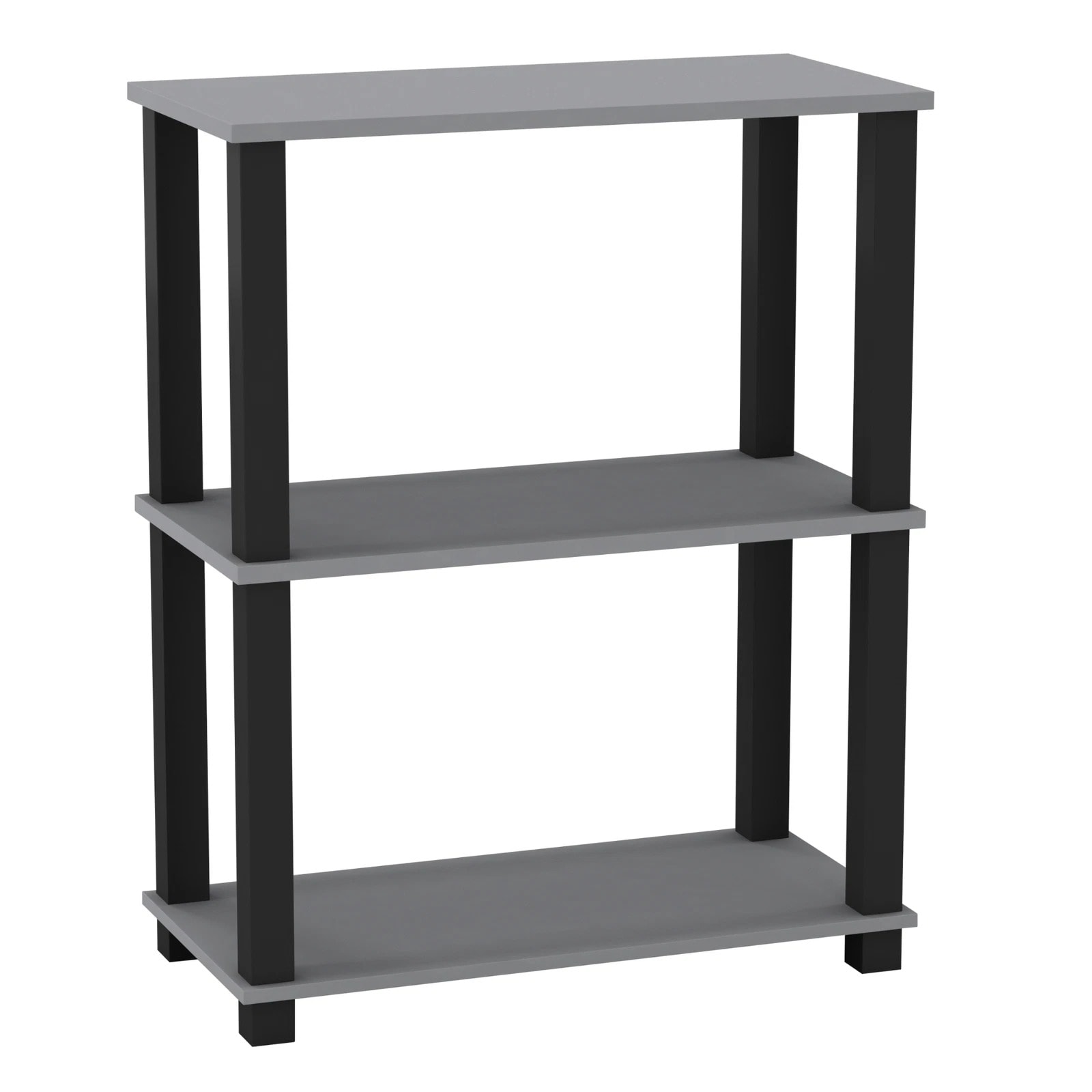 Sandra 3 Tier S-Tube Multipurpose Shelf Freestanding Wooden Rack ...