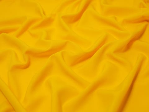 Minerva Core Range Yellow Heavy Burlington Polyester Suiting Fabric for ...