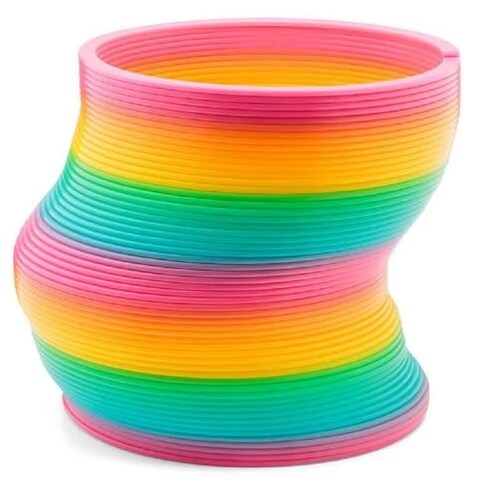 Giant Rainbow Springy Slinky - Tesco Groceries