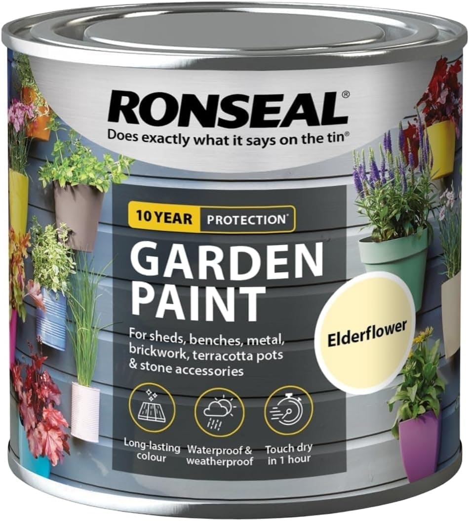 Ronseal Garden Paint 250ml ElderFlower - Tesco Groceries