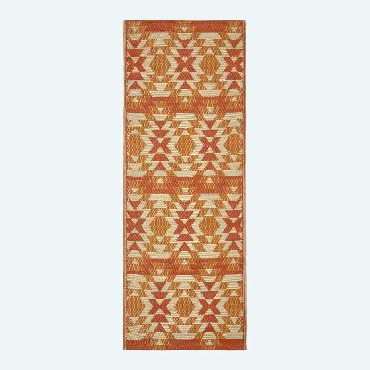 Homescapes Outdoor Rug Runner Luxury Waterproof Reversible, 75 x 200 cm ...