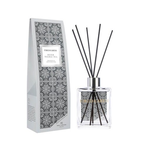 Fired Earth by Wax Lyrical Reed Diffuser 180ml Silver Needle Tea ...