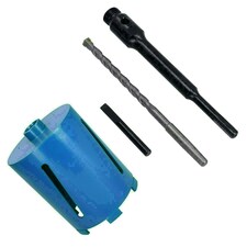 127mm x 150mm Dry Diamond Core Drill Cutter With 1/2in BSP SDS Arbor ...