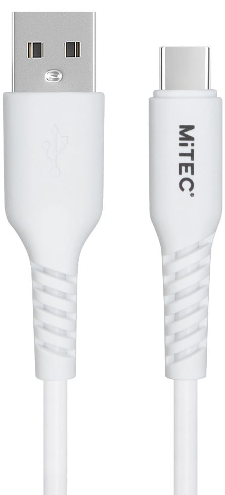 MiTEC MiPower USB-C to USB-A Cable 1m White - Tesco Groceries